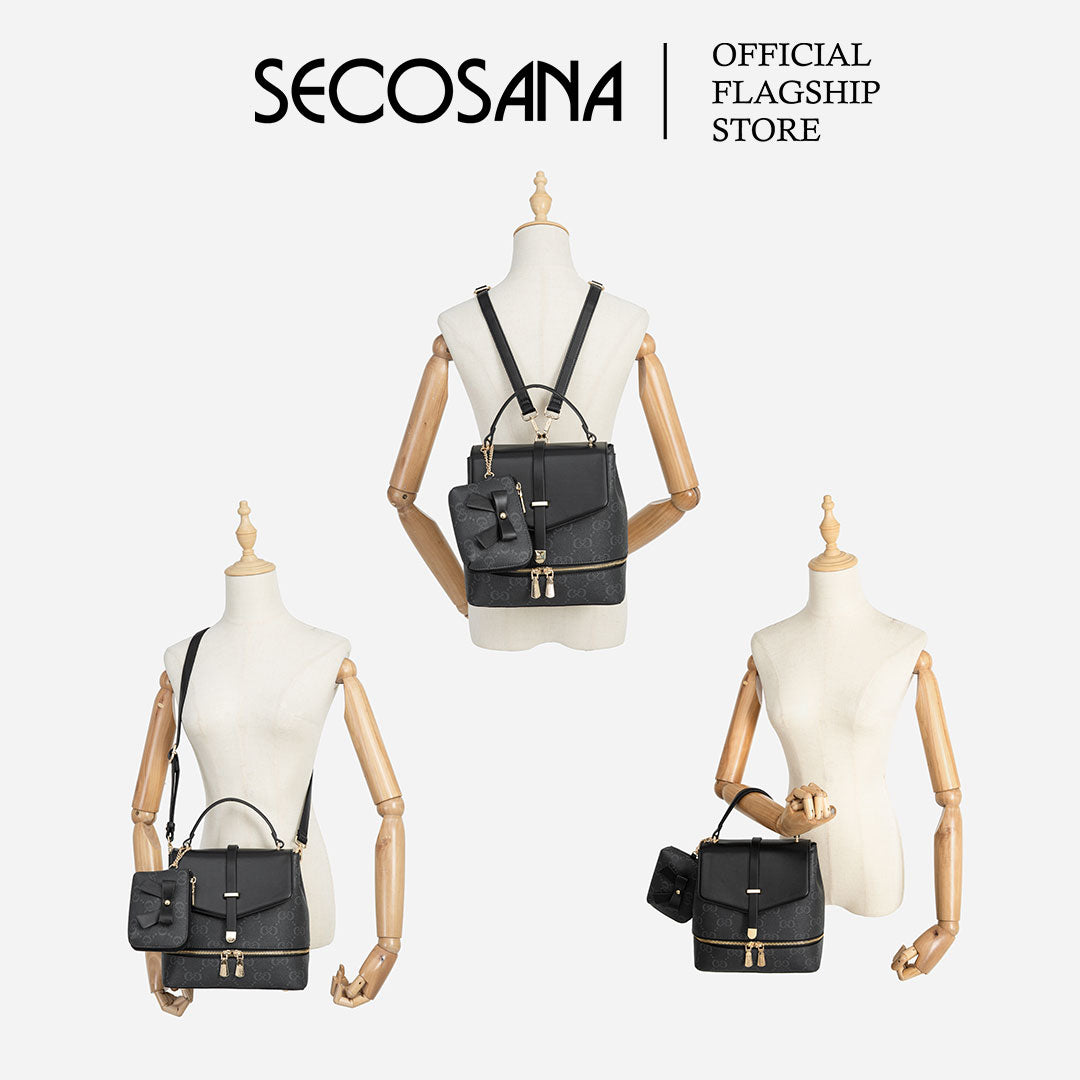 SECOSANA® Ivy Convertible Backpack 2-in-1 Collection – Secosana Bags ...